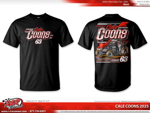 Cale Coons 2025 Midget Shirt | Cale Coons Racing