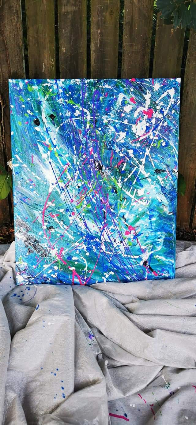 Paint throwing | A Painter's Dream