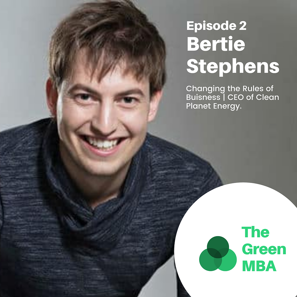 Listen to CEO, Bertie Stephens, chat about Clean Planet Energy on The ...