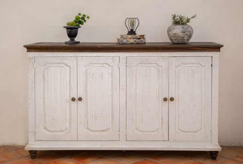 margot white console | southernsoul.design