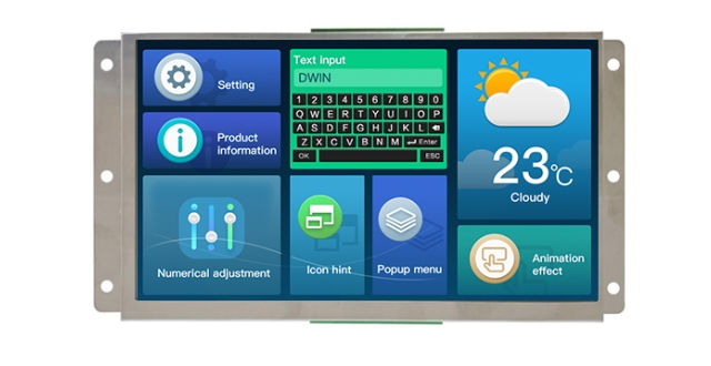 DWIN 7" DISPLAYS | Saravana Electronics |DWIN |HMI