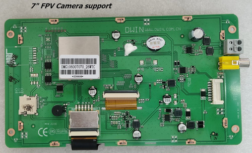 7.0 Inch FSK bus camera scheme screen Model:DMG10600T070_26W(Industrial ...