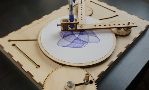 Cycloid Drawing Machine Scissors connecting rod Higher dimension ...