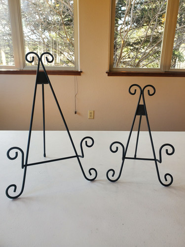 Black Metal Tabletop Easels | flagstaffvenue