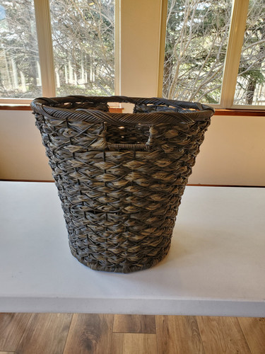 Dark Brown Wicker Basket | flagstaffvenue