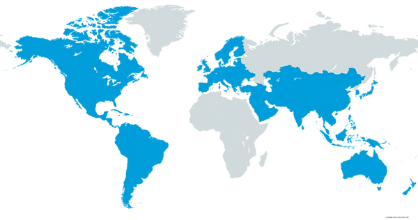 Our Global Coverage | Total Express