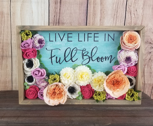 Full Bloom Wall Decor | Wood Blooms