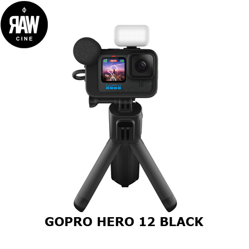 GOPRO HERO 12 BLACK creator bundle | RAW CINE