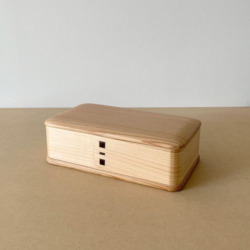 Classic size Bent Wood Bento Box by Sosogi (SG-TD) | Goenne