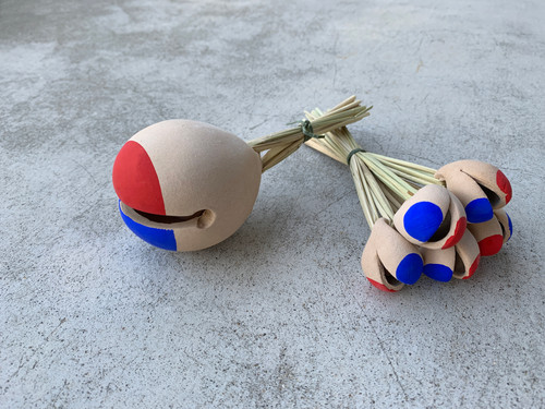 Set of 2 Hikosan Gara Gara - Japanese Clay Bells | Goenne