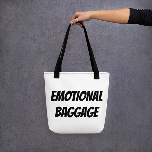Emotional Baggage Tote bag | Modern Mental Health