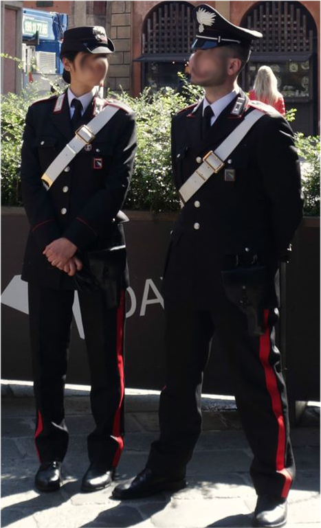 La divisa dei Carabinieri, caratteristiche e distinzioni.