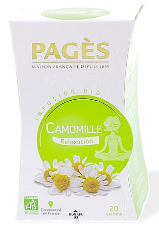 INFUSION camomille PAGES BIO X 20 s ( c.8 ) | Cascadelle | MU