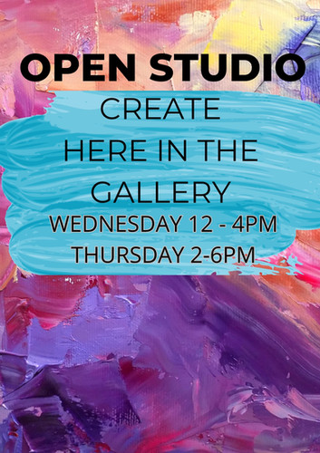 Thursday - Open Studio - Free Flow | Ethan's Gallery and