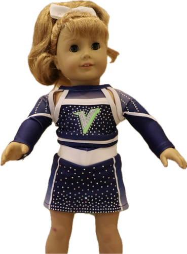 CHEERVILLE 18" DOLL UNIFORM | cheerville