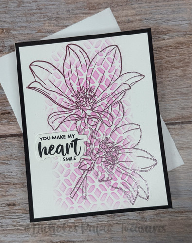 Floral 3 Greeting Card | Nichole's Paper Treasures