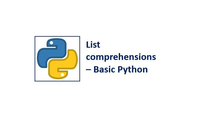 List comprehensions in Python