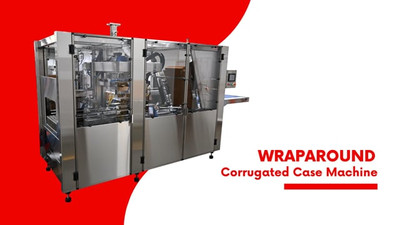Wraparound Case Packer for Corrugated Case Packing | Polypack