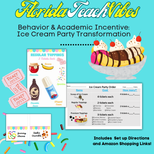 Behavior & Academic Incentive: Ice Cream Party Transformation ...