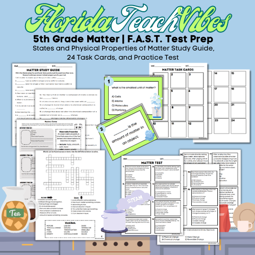 5th Grade Science | Properties and States of Matter | F.A.S.T Test Prep ...