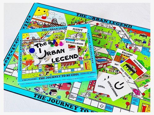 The Urban Legend Summer Adventures Board Game | Urban Legend Series