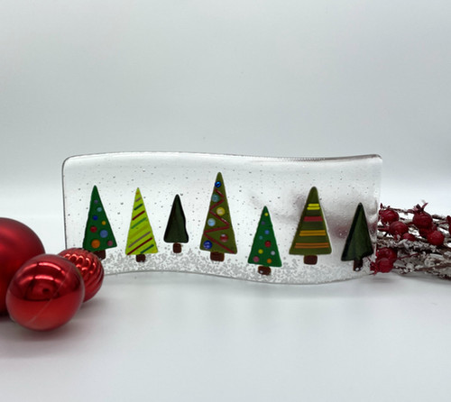 Christmas Tree Curve | Glass Art Designs