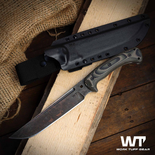 Carnivore (Gen 2)- SK85 steel / APO Finish /Gator Grip | Work Tuff Gear