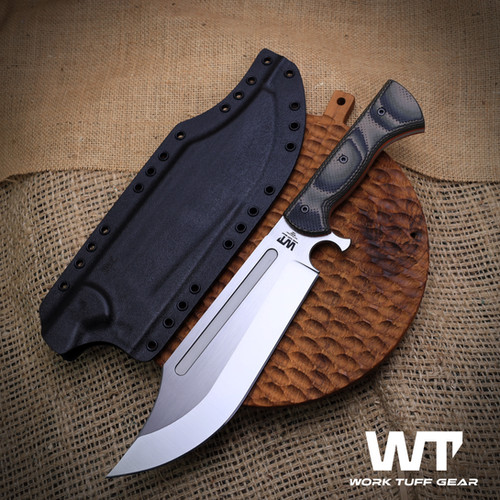 V44X (Bohler K329)-Satin /Jungle Camo Gator Grip | Work Tuff Gear