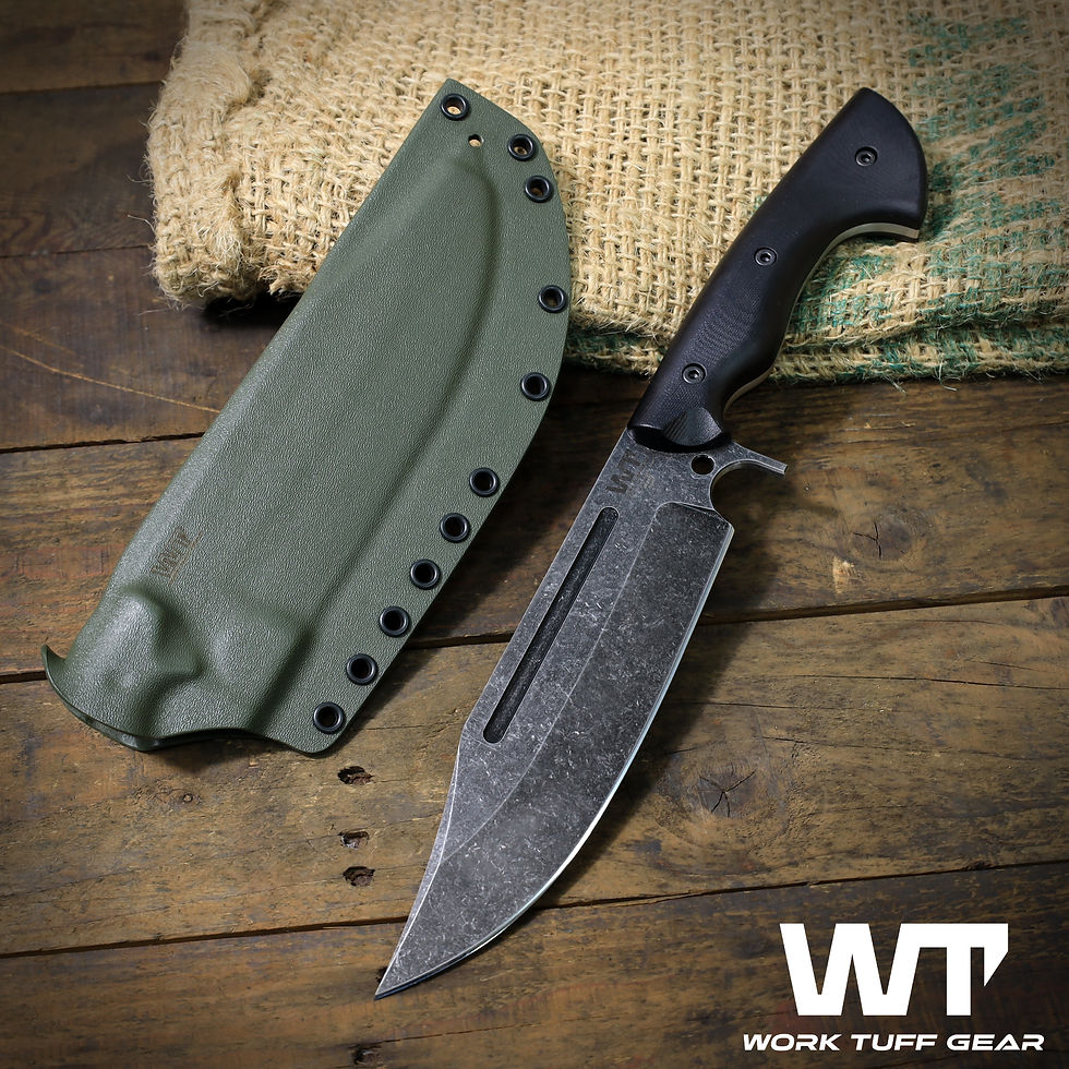 PWB-7 Gen 1-Dark Washed ( BLK G10)-SK85 | Work Tuff Gear