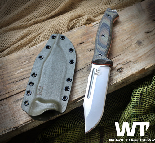 Asset-Gen 2 (K329)-Satin-Camo Gator Grip (w/ orange liner)/ODG Kydex ...