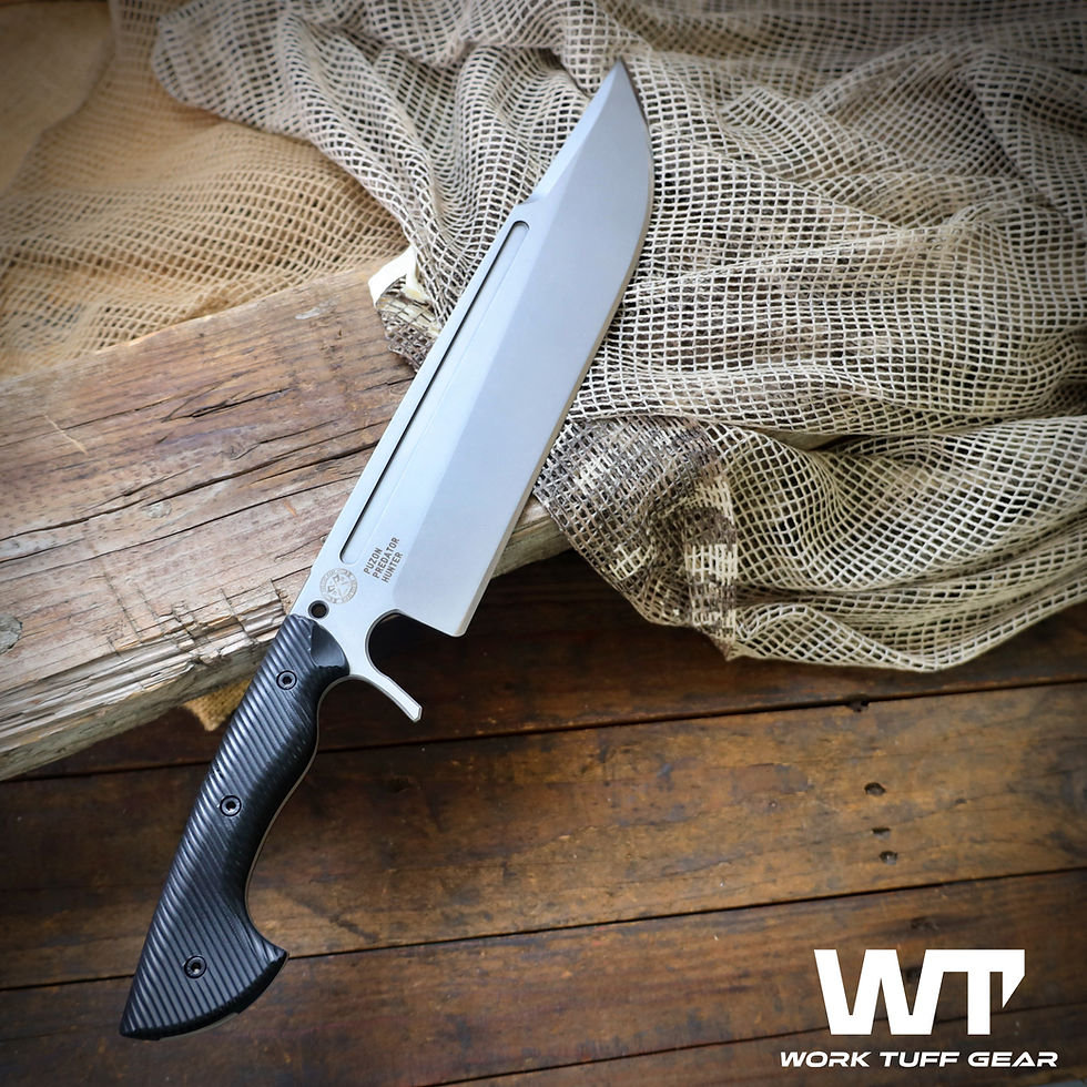 Puzon Predator Hunter (A6Max Stainless Steel)/Ghost finish/Black Paper ...