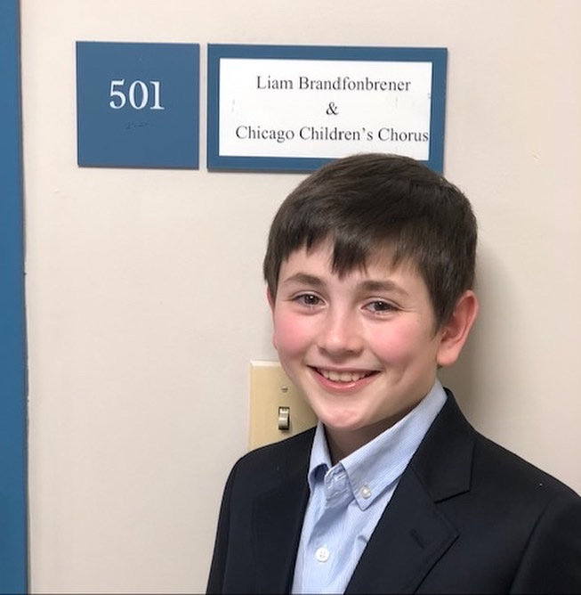 Liam Sings from the Wings