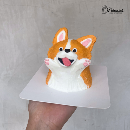 3D Corgi cake | Petissier SG