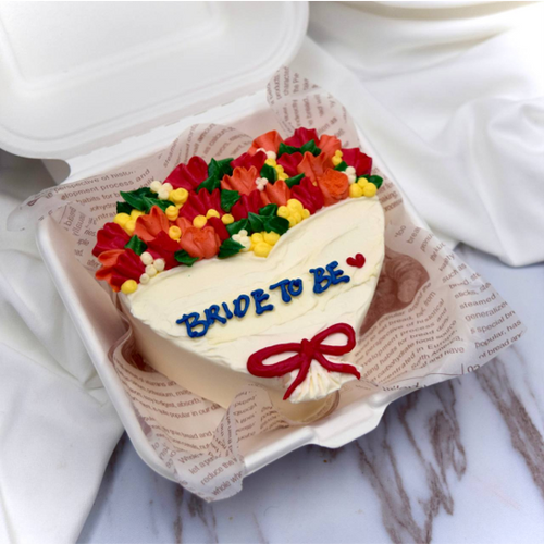 Flower bouquet bento cake | Eggyi.co