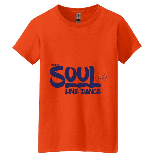 BCAC T-Shirt - I Love to Soul Line Dance (O) | BE! Creative Arts Center