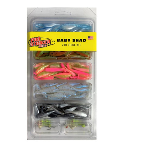 Pro Striker Baby Shad 210 Piece Kit | Ridge2River Outdoors