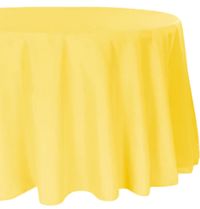 Yellow Table Cloth Linen Rental