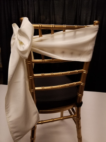 Ivory Poly Sash | OMNIVENT