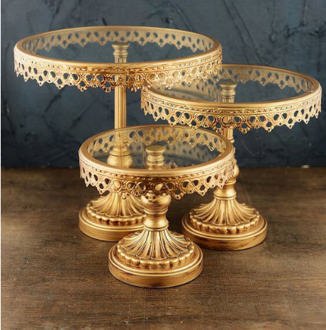 Gold Cake Stand Set | OMNIVENT