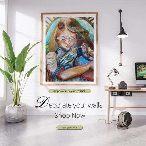 Grace Art Print | Abyss Studios