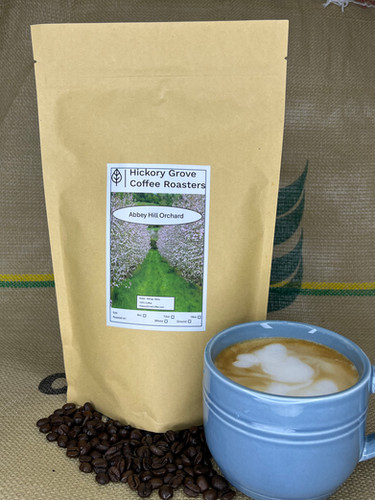 Abbey Hill Orchard Roast Whole Bean 16oz | Hickory Grove Coffee