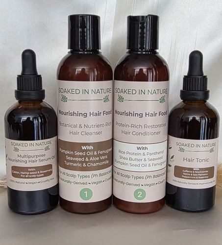 BUNDLE - Ultimate Hair Growth Booster Kit - All scalp types | Soaked In ...