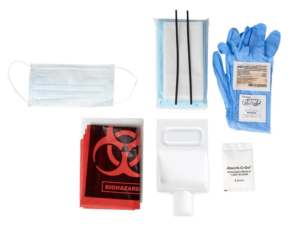 DELUXE Biohazard Spill Kit | SD Medical Waste