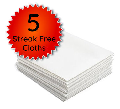5 Streak Free Cloths | streak-free-products