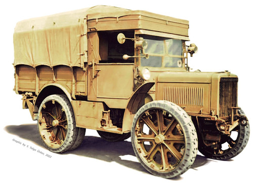 Breda TP-32 Artillery tractor (1/24) | HOME