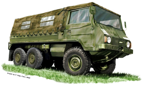 Steyr-Puch PINZGAUER 712 6X6 (1/35) | HOME