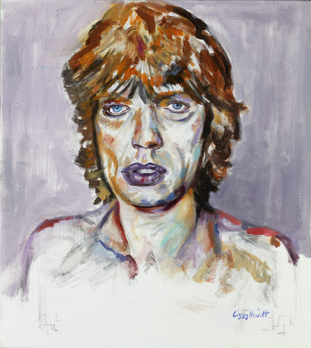 Mick Jagger Portrait | Lizzy Hewitt