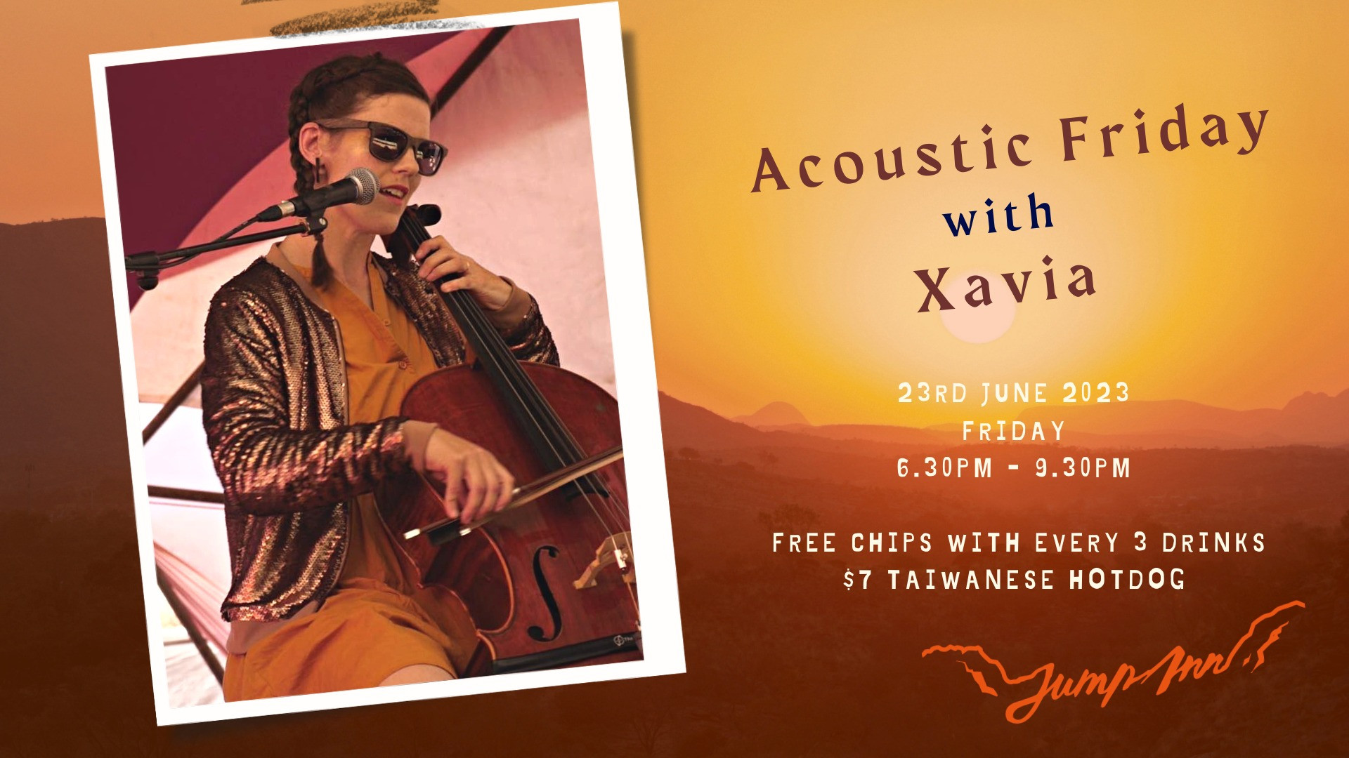 Acoustic Friday with Xavia | Jump Inn Bar