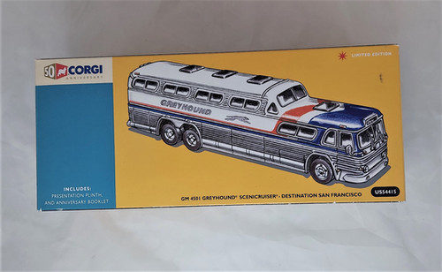 2006 Corgi 50th Anniversary Collection GM-4501 Greyhound Scenicruiser ...