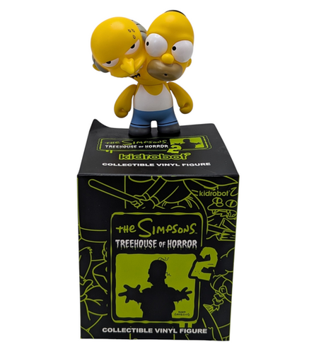 2024 Kidrobot The Simpsons Treehouse Of Horror 2 Homer Burns 2-Headed 3 ...